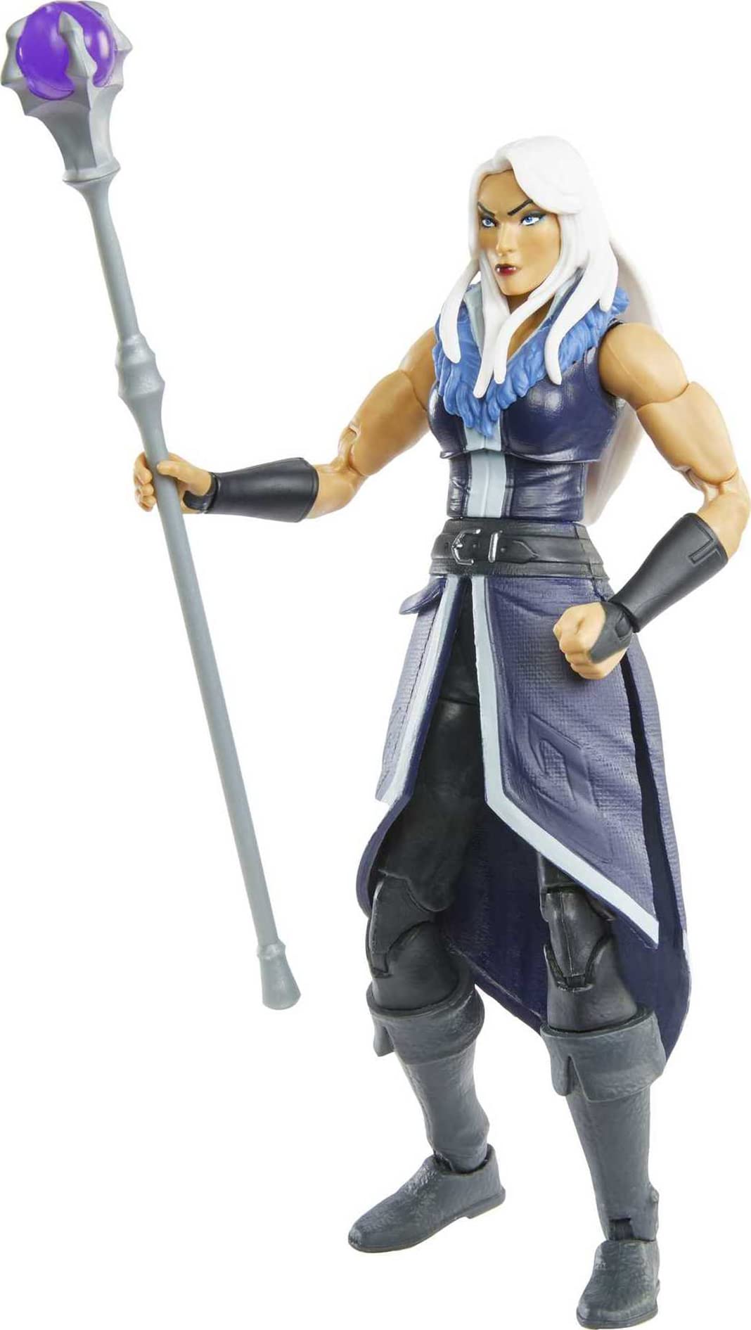 Masters of the Universe Masterverse Revelation Action Figure & Accessories, Evil-Lyn Motu Collectible with Articulation & Swappable Parts, 7-inch