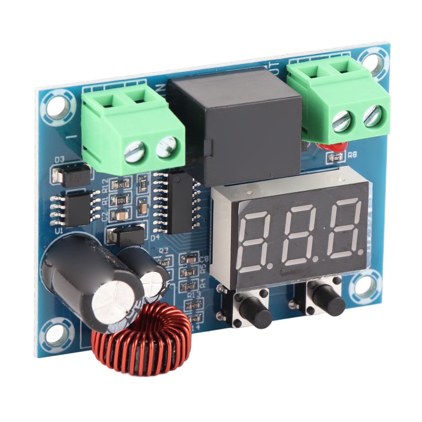XH-M609 Digital Low Voltage Disconnect Module, Over Charge/Discharge/Current and Short Circuit for 12-36V DC Battery