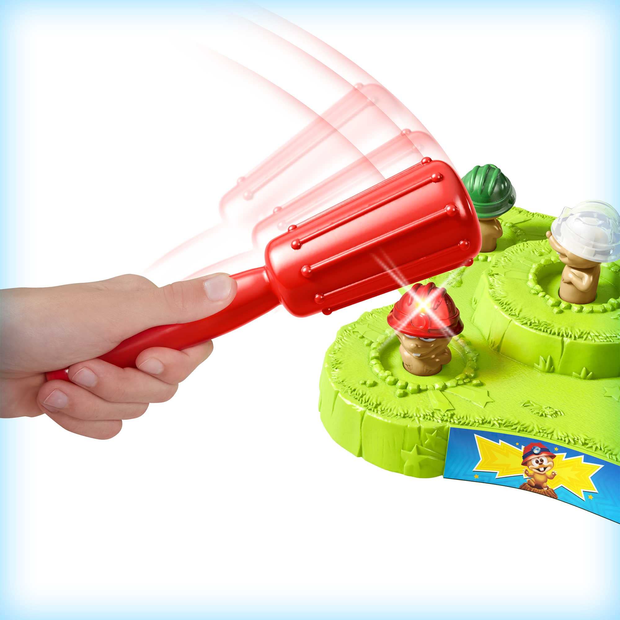Mattel Games Whac-a-Mole Kids Arcade Game with Electronic Game Board, Mallets, Lights & Sounds, 1 or 2 Players