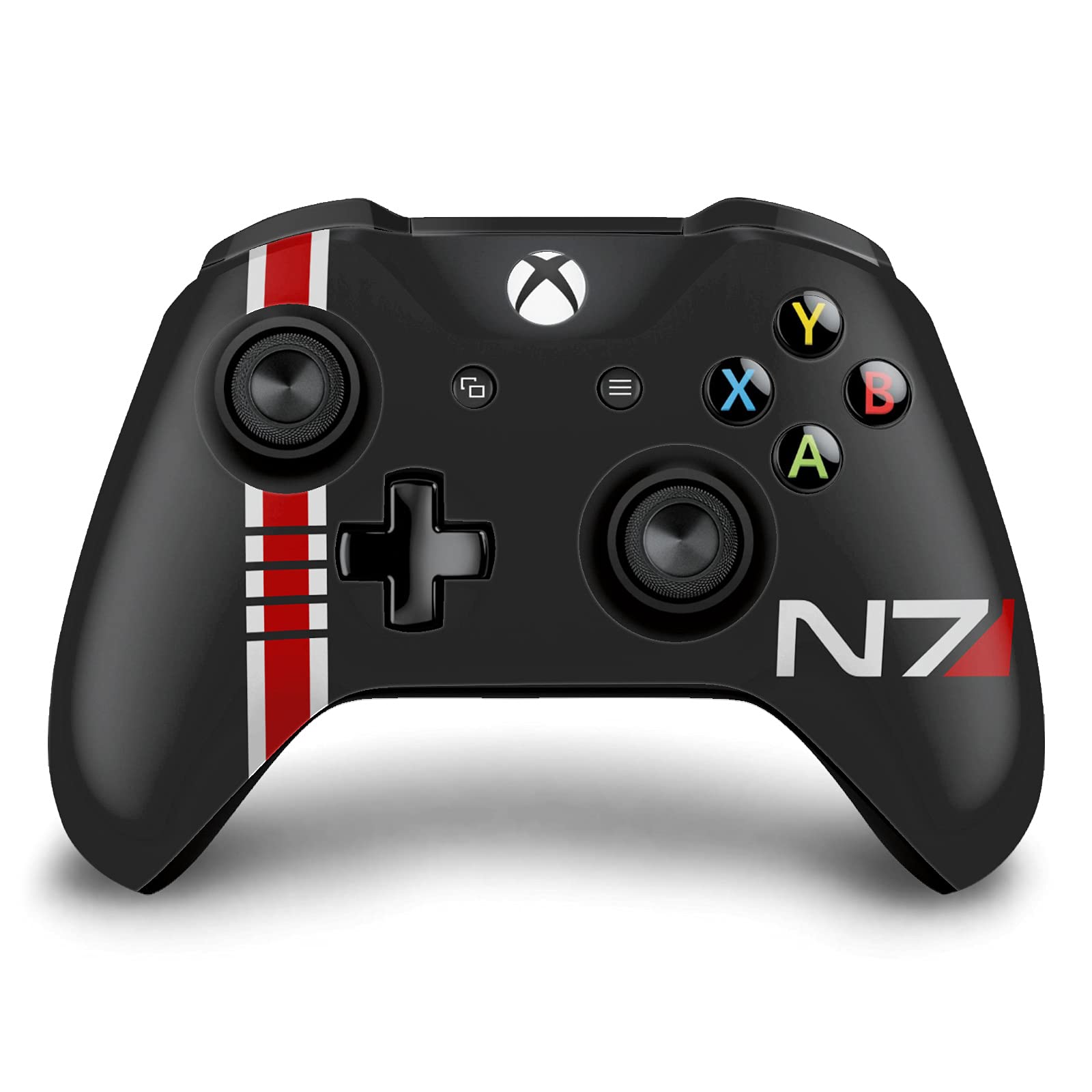 Head Case Designs Officially Licensed EA Bioware Mass Effect N7 Logo Legendary Graphics Vinyl Sticker Gaming Skin Decal Cover Compatible With Xbox One S/X Controller