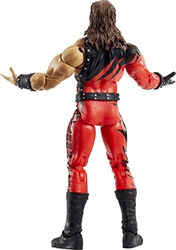 Mattel Ultimate Edition Kane Action Figure, 6-inch Collectible with Interchangeable Head, Swappable Hands & Entrance Cape for Ages 8 Years Old & Up