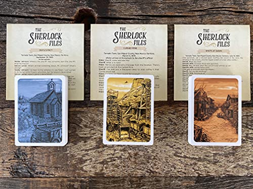 Indie Boards and Cards Sherlock Files vol 4 Fatal Frontiers , Brown