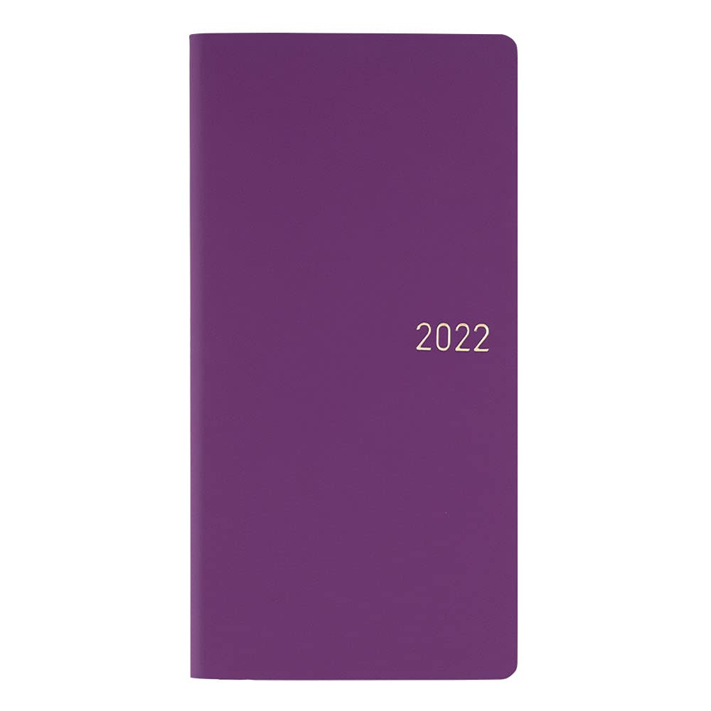 Hobonichi Techo Weeks [Japanese/Wallet-Size/April 2022 Start] Colors: Peach