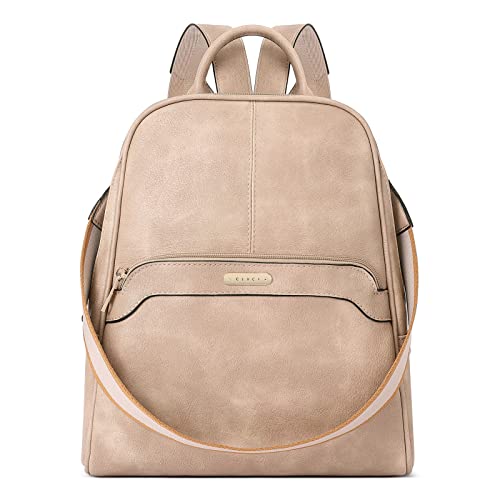 CLUCI Womens Backpack Purse Leather Backpack Travel Purse Convertible Ladies Designer College Work Daypack Shoulder Bags