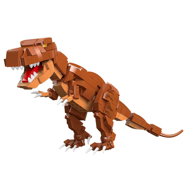 Apostrophe Games Tyrannosaurus Rex Building Block Set - 350 Pcs, Dinosaur T-Rex Model for Kids and Adults