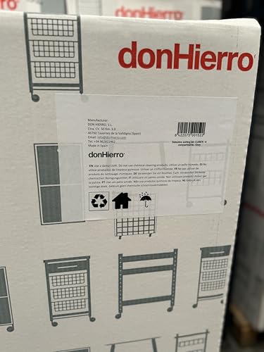 DON HIERRO - Cubek | Trash Can with Recycling Bin Combo | 20 Gallon Trash Bin | Multi Composting Bin Indoor Compost | Modern Trash Can for Home, Kitchen, Office Color Coded Bins Made in Spain