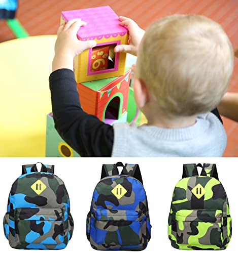 Camo Prints Preschool Kindergarten Backpack Schoolbag Camouflage Toddler Kids Bookbag Daycare Bag