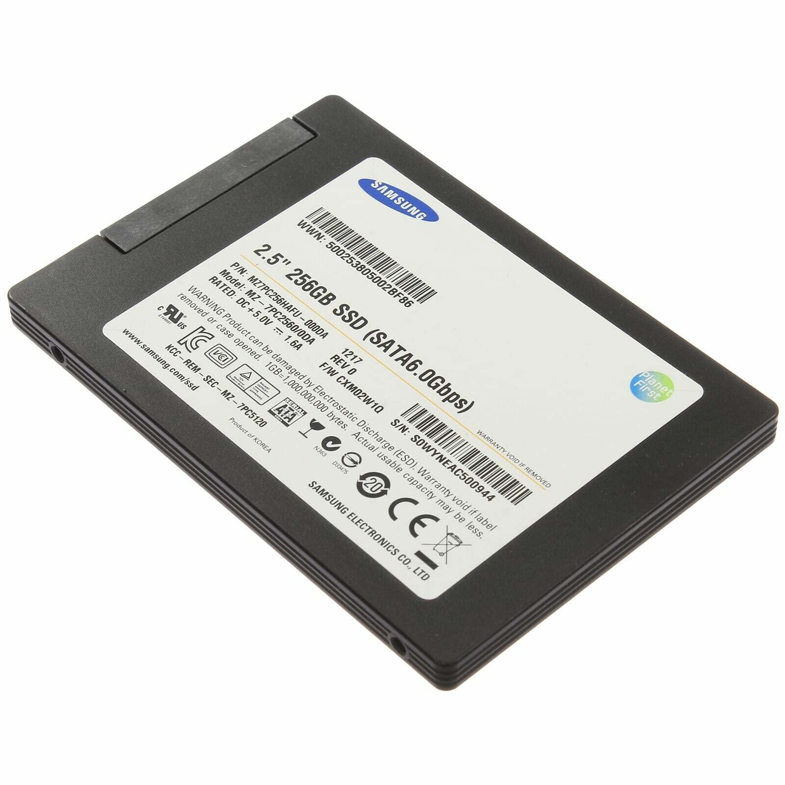 Samg Mz7Pc256Hafu 256Gb 2.5-Inch Ssd Sata 6Gbps 830 Series Mz-7Pc256D