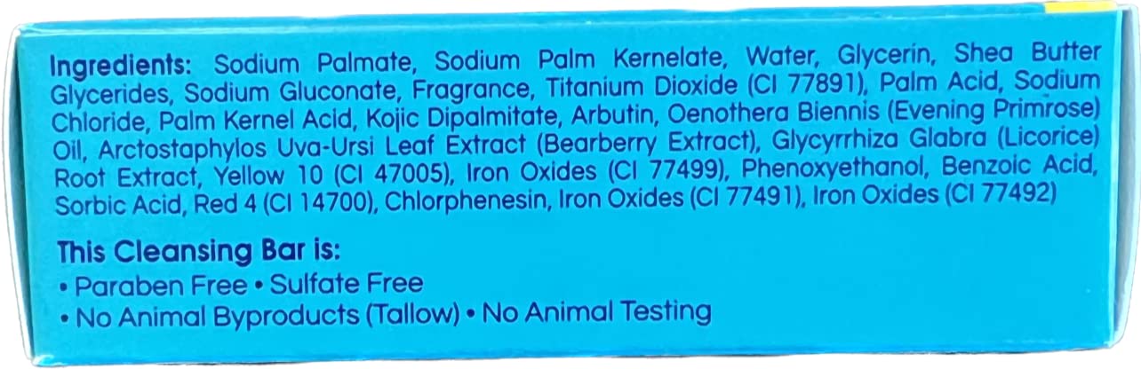 Dermisa Brightening Bar with Kojic Acid, Licorice Root, Bearberry Extract | NO PARABENS, NO SULFATES | 3 OZ | Pack of 3