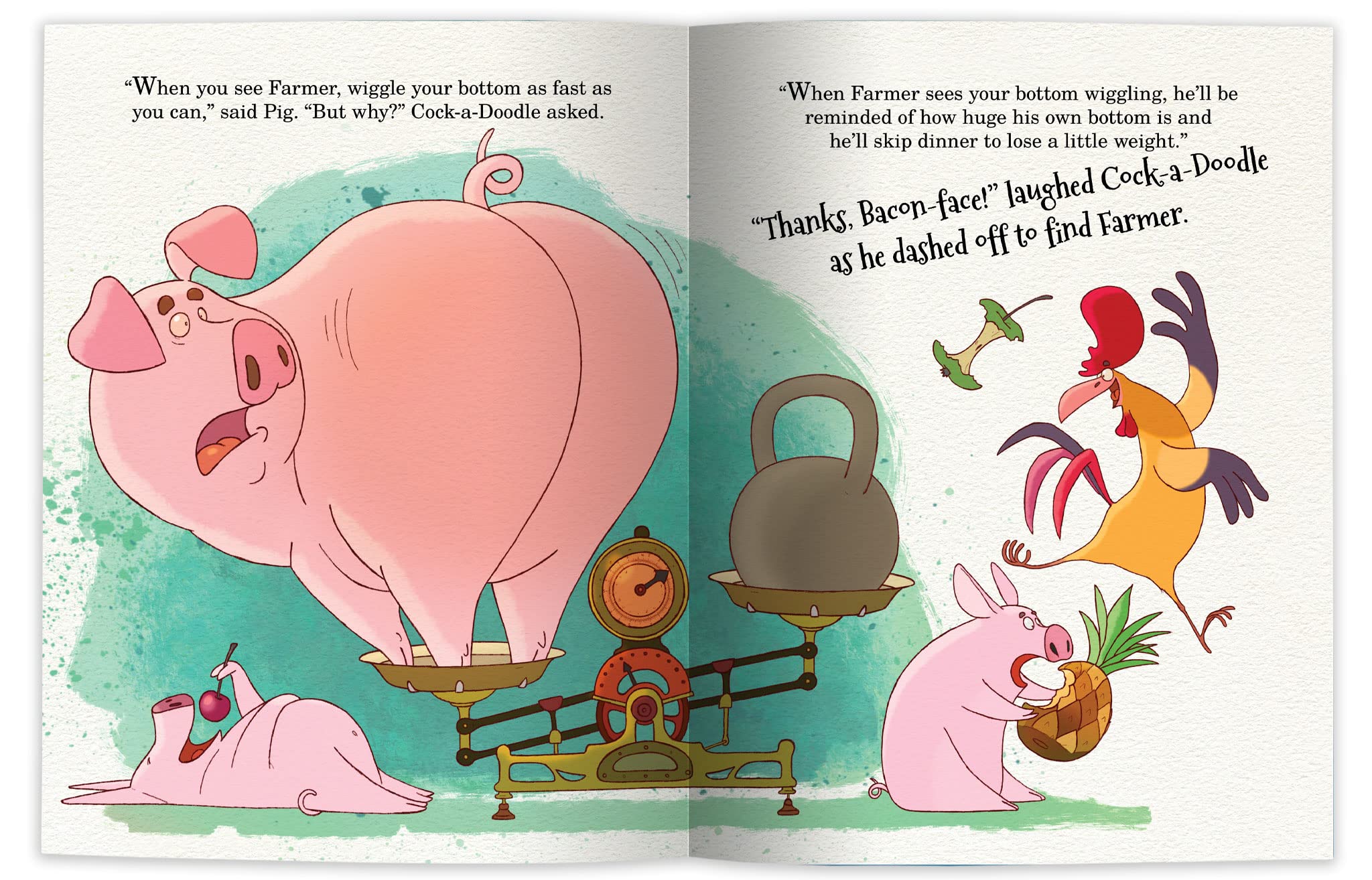Cock-a-Doodle Chicken Noodle - Childrenās Book for Ages 4-9, A Barnyard Adventure about Learning to Have Kindness and Self-Compassion for Others, Standing Up to Bullying, & Developing Humility
