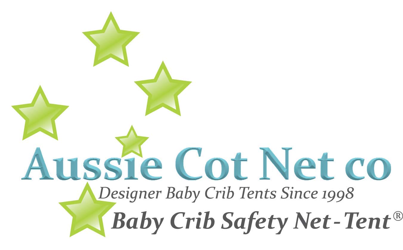 Aussie Cot Net - Baby Crib Tent to Keep Baby from Climbing Out - Toddler Proof Crib Netting Mosquito Net