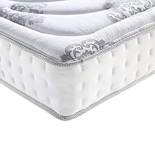 Classic Brands Decker Memory Foam and Innerspring Hybrid 10-Inch Mattress | Bed-in-a-Box Queen