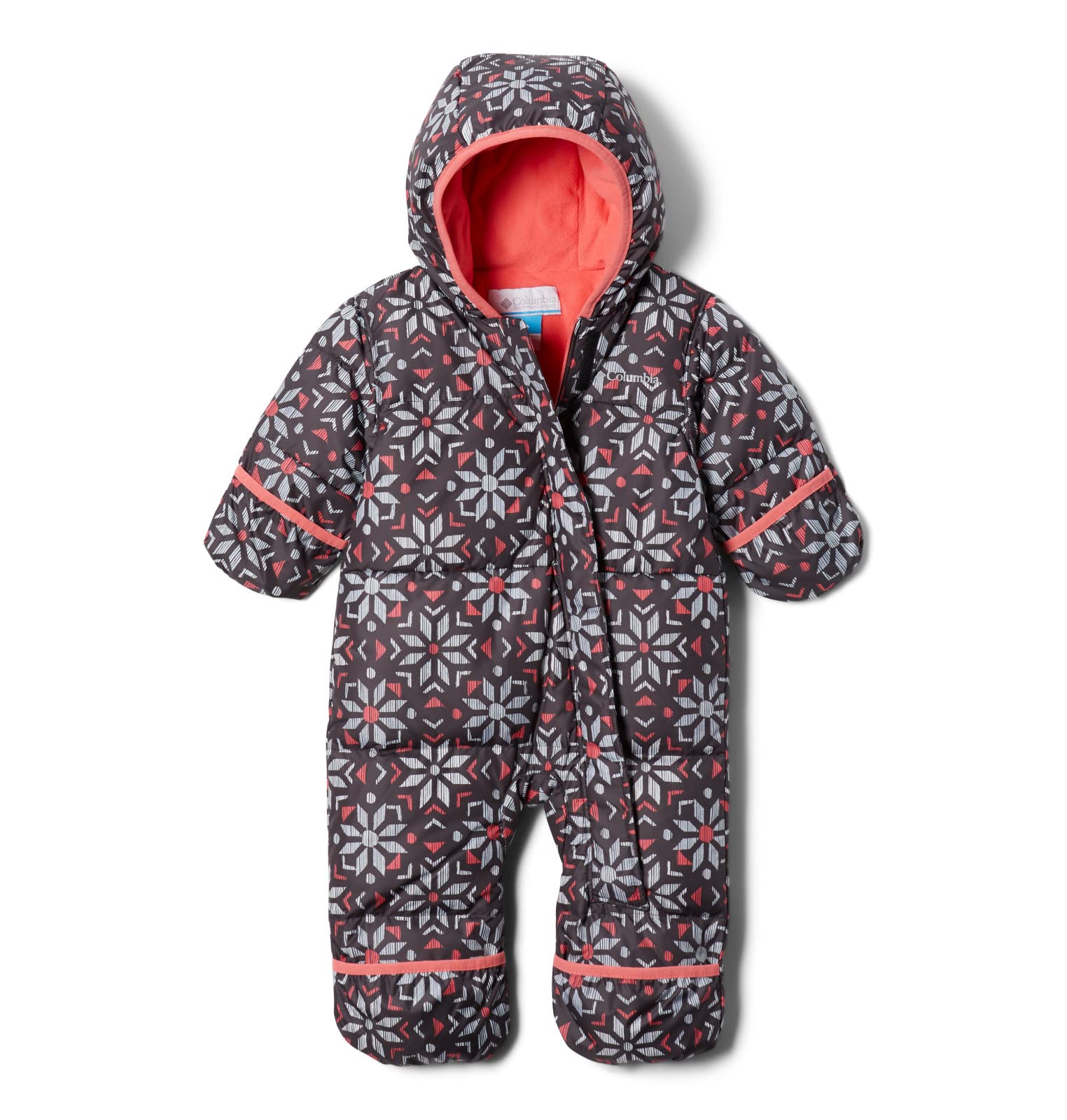 Columbia Baby Snuggly Bunny Bunting, Collegiate Navy Scrapscape Tonal, 12/18