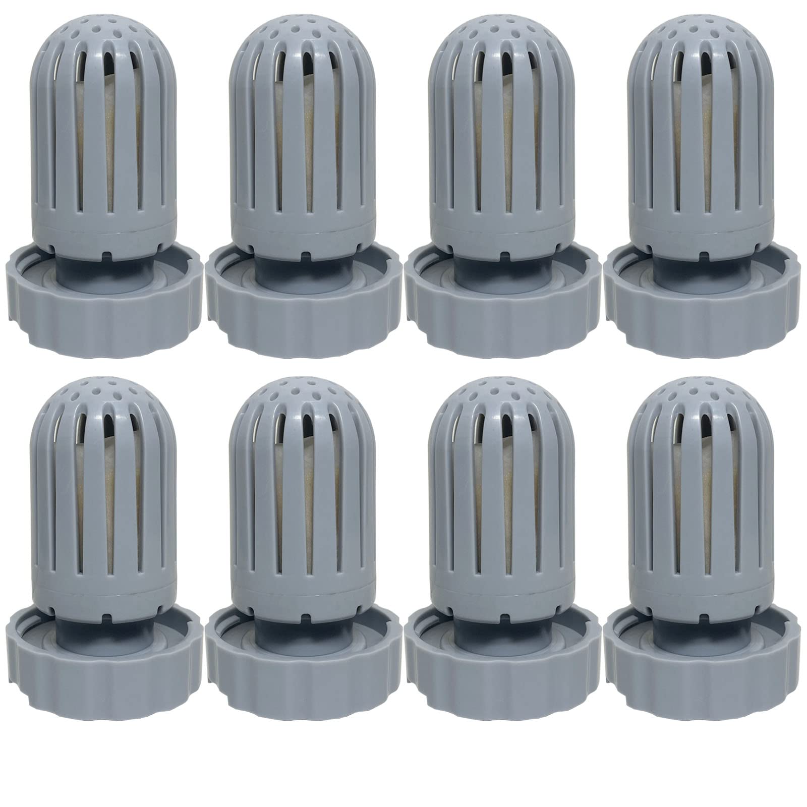 Humidifier Demineralization Filters Compatible with Air Innovations HUMIDIF Humidifier, Demineralization Cartridge Filters Silver 8 Pack