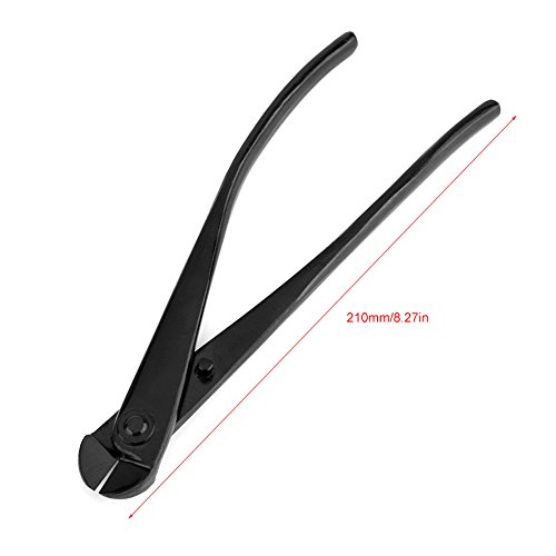 Bonsai Wire Cutters, Delaman Bonsai Tools Bonsai Wire Cutters 210mm Professional Grade Manganese Steel Alloy Wire Cutters Bonsai Tools