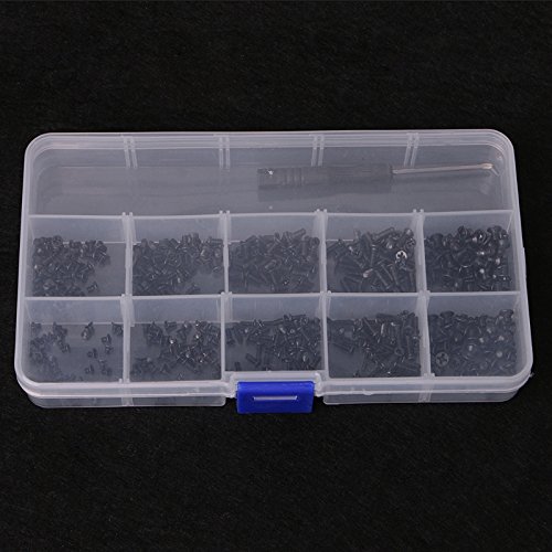 Screw 500 Pcs Laptop Notebook Screws Set Kit RepairThe Laptop for Hardware DLS HOmeful