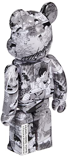 Hung Hing Toys TZKH-001 Astro Boy Comic Camouflage Pattern bearbrick 400% & 100%