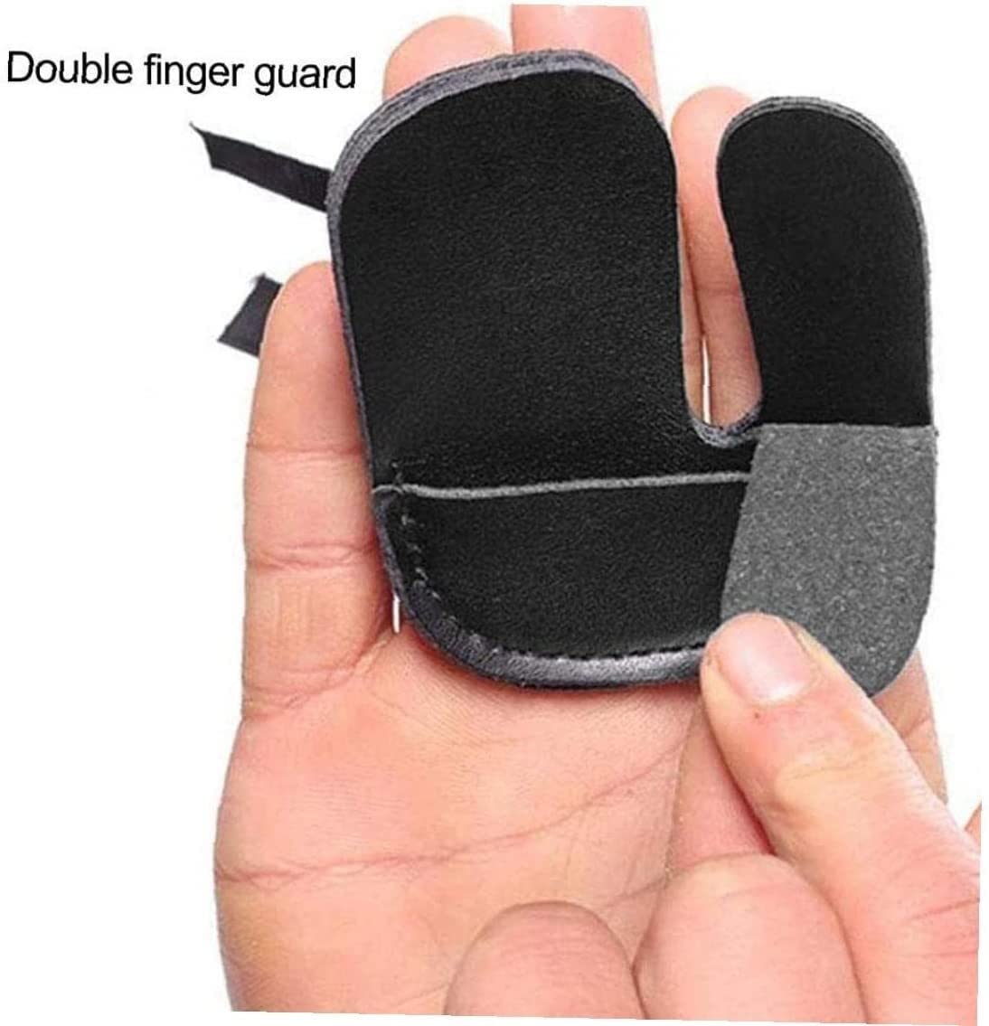 Archery Armguard Arrow Finger Tab Finger Saver Set Adjustable Straps Archer Shooting Arm Protector for Hunting Shooting jiangyu1994