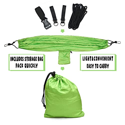 Collapsible Swing Therapy Swing for Boys or Girls with Special Needs Cuddle Swing Indoor Outdoor Kids Swing (Green)