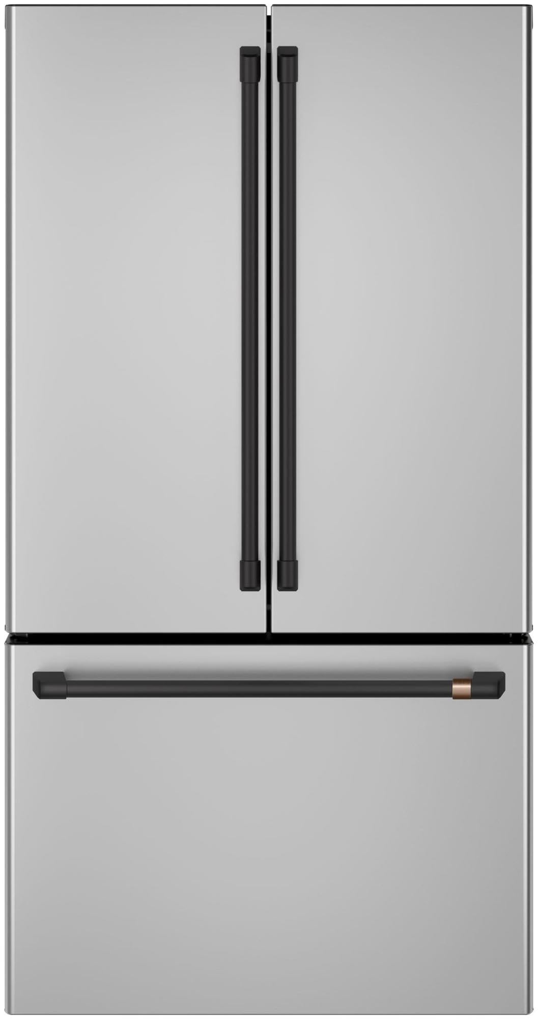 Cafe CWE19SP4NW2 18.6 cu. ft. French Door Refrigerator in Matte White, Fingerprint Resistant, Counter Depth and ENERGY STAR
