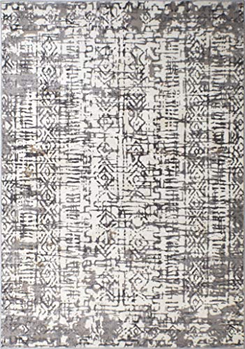 CosmoLiving Celeste Collection Area Rug, 8' x 10', Royal Silk