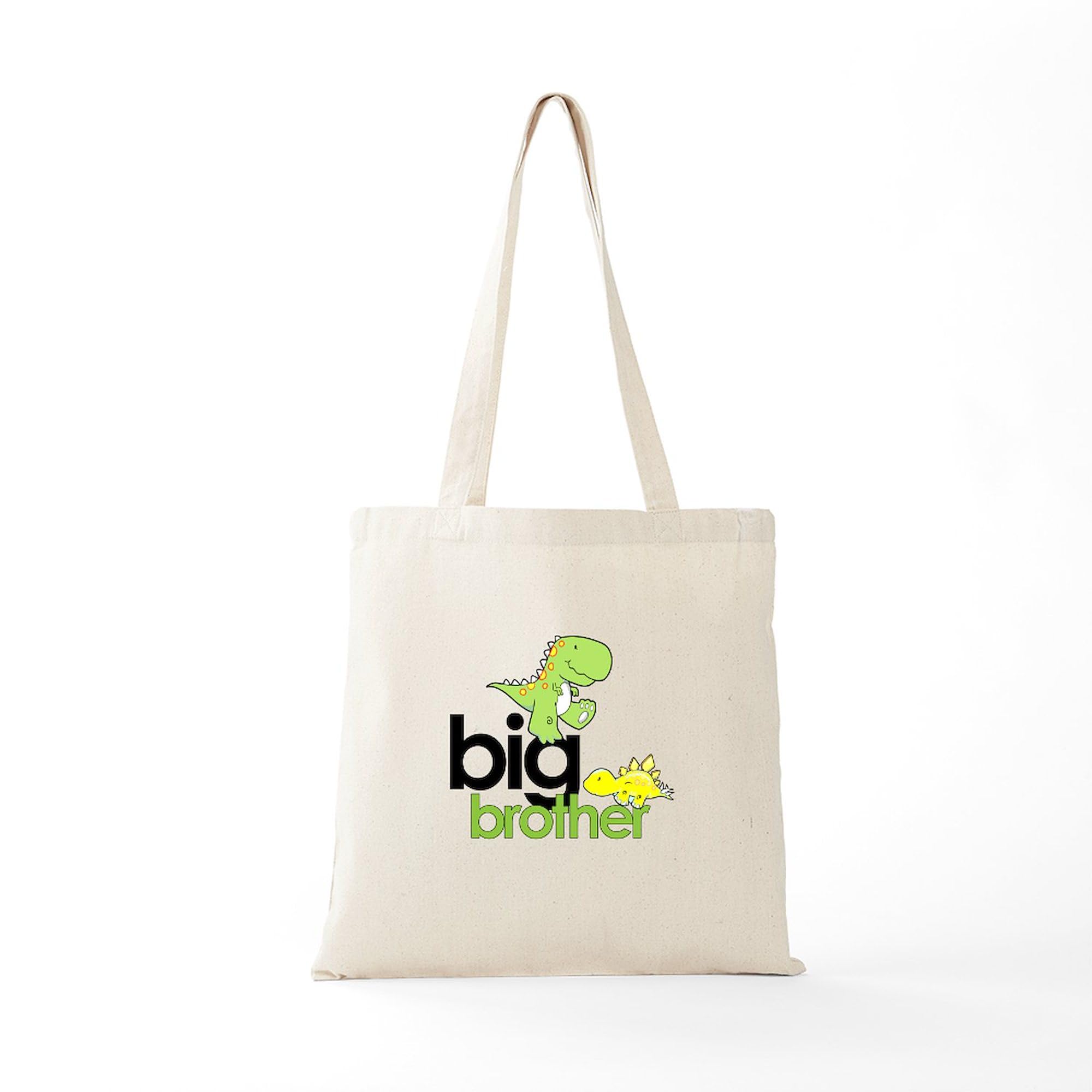 CafePress Big Brother T Shirt Dinosaur Tote Bag Canvas Tote Shopping Bag