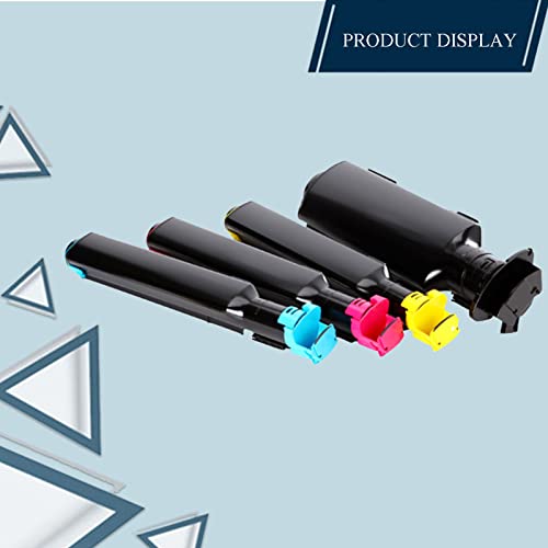 Compatible Toner Cartridge Replacement for Xerox WorkCentre 7132 7232 7242 Printer 1set-CMYK