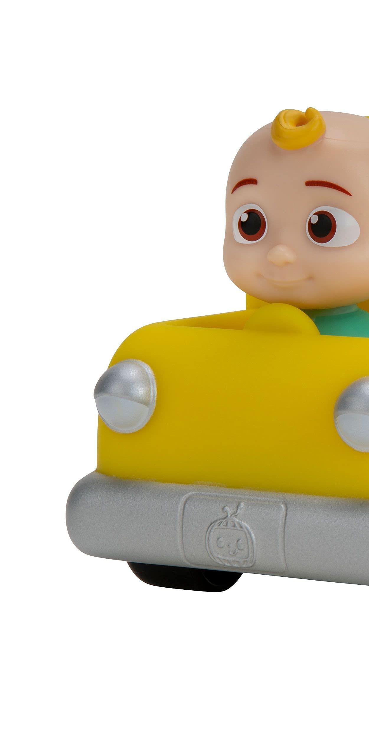 Jazwares Cocomelon JJ Mini Yellow School Bus Little Vehicle Cars