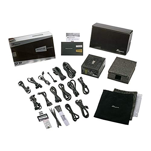 Seasonic Flagship Prime Series SSR-1000PD 1000W Platinum Full Modular ATX12V & EPS12V 135mm FDB Fan Super Quiet Power Supply