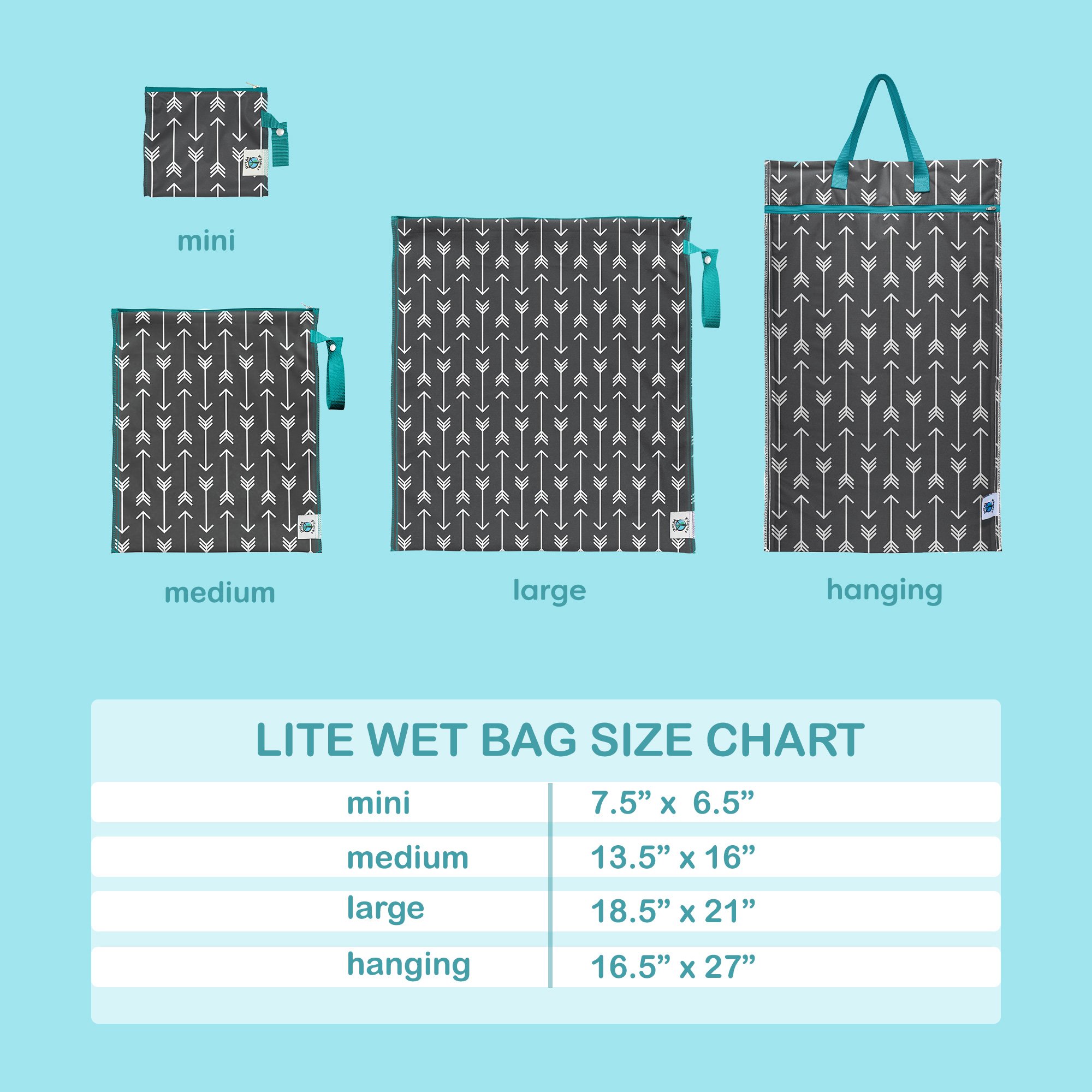 Planet Wise Lite Hanging Wet Bag, Hoot