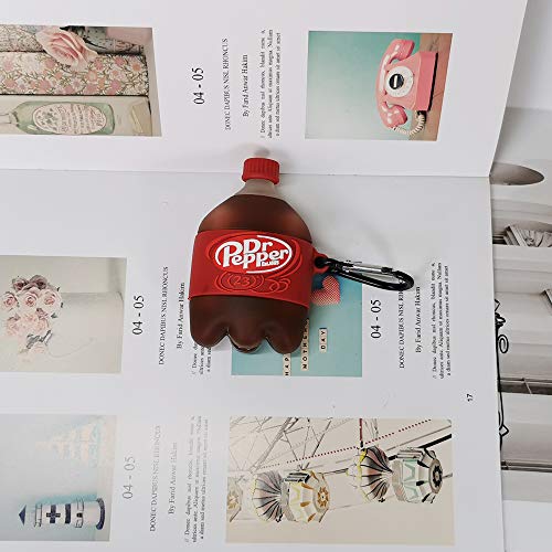 Compatible with AirPods 1/2 Case Red Pepper, Food Design Kids Teens Girls Boys Women Protective Silicone Skin for AirPod 1&2 Case, Funny Kawaii Cartoon 3D Cute Cover for AirPods (Red Pepper)