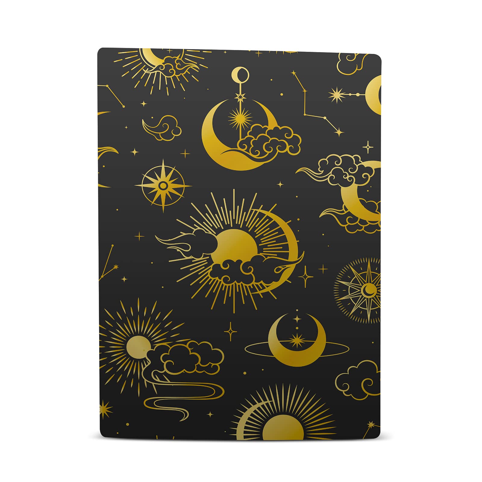 Head Case Designs Officially Licensed Haroulita Sun Moon And Stars Art Mix Vinyl Faceplate Gaming Skin Decal Compatible With Sony PlayStation 5 PS5 Digital Edition Console and DualSense Controller