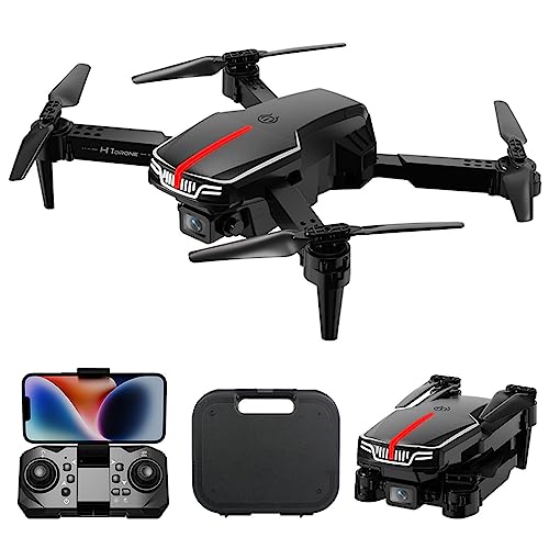 Drone With Camera For Adults, Drone With Dual 1080p Hd Fpv Camera Remote Control Helicopter Gifts For Kids With Altitude Hold Headless Mode Flying Toys