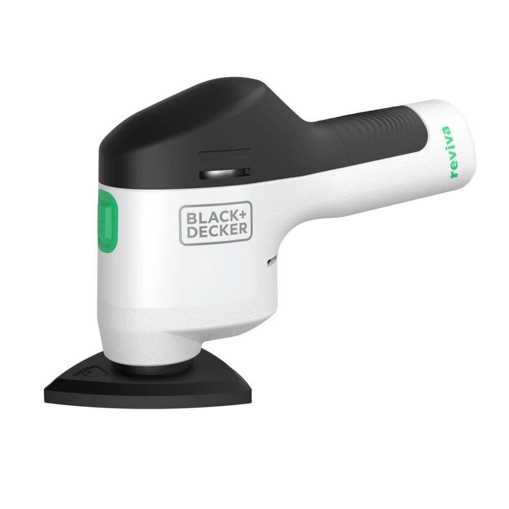 BLACK+DECKER REVIVA 12V MAX Cordless Detail Sander, White