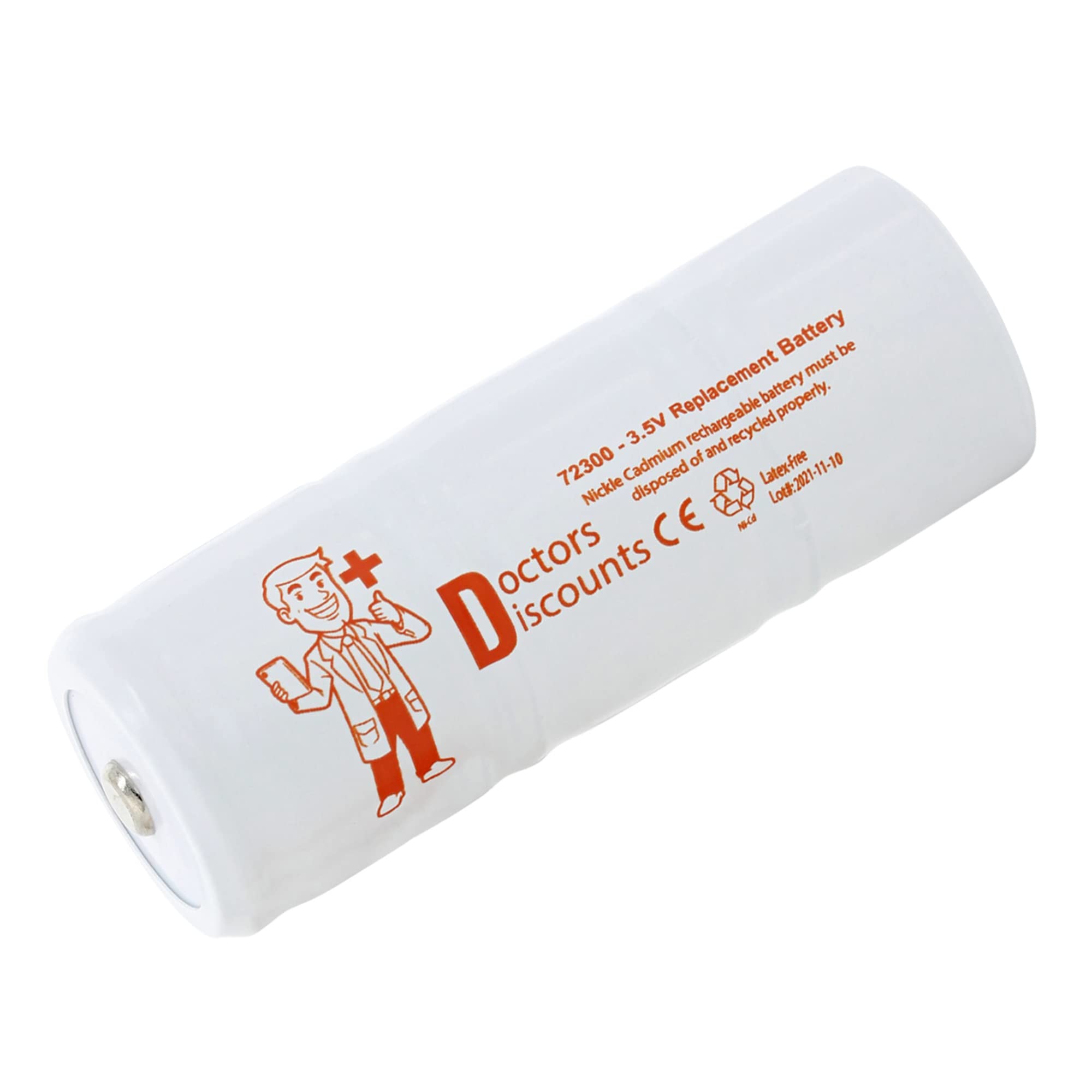 Doctors Discounts Replacement for Welch Allyn 72300 3.5V Rechargeable Battery