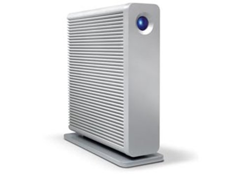 LaCie d2 Quadra Hard Disk 1 TB eSATA/FireWire800/FireWire400/USB 2.0 Desktop External Hard Drive 301442U (Aluminum)