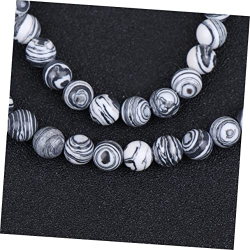 Charm Bracelets 92pcs Gemstone Bulk Crystals Spacer Beads Beads Meditation Bead DIY Craft Beads Colored Stone Beads Creative DIY Bead Accessories Suite Malachite Bracelet Kit