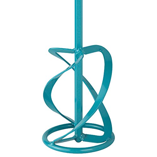 COLLOMIX Concrete Mixing Paddle - MK Series 5.3" Mud Mixer Drill Bit also for Mortar, Plaster and Highly-Viscous Materials & HEXAFIX connection - MK140HF