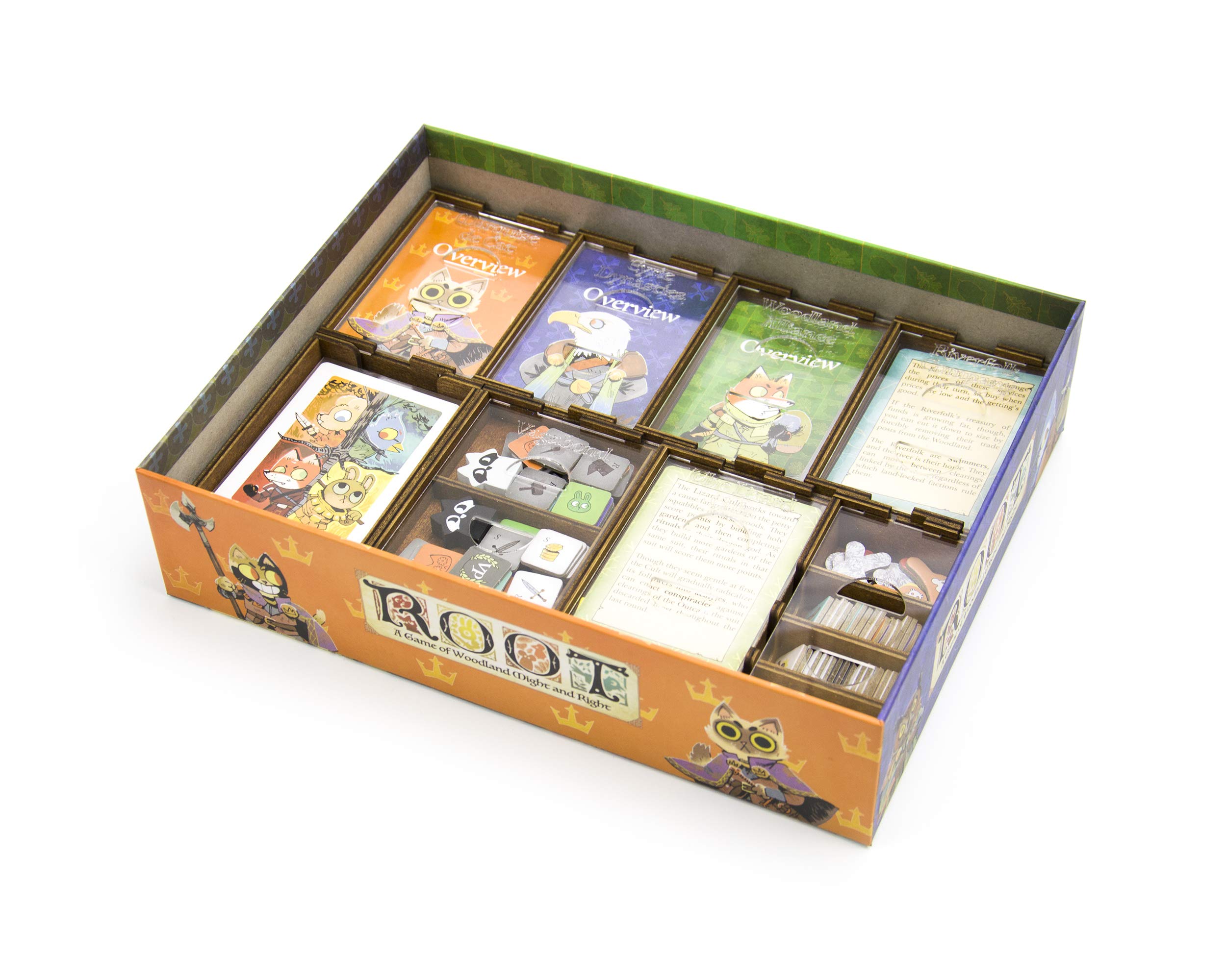 Gaming Trunk Organizer for Root. Root Woodland Organizer