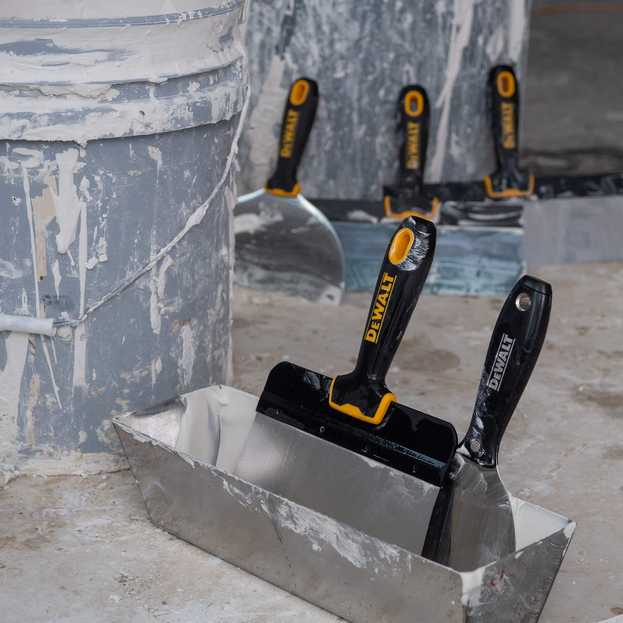 DEWALT 14" Drywall Mud Pan | Stainless Steel | DXTT-2-334