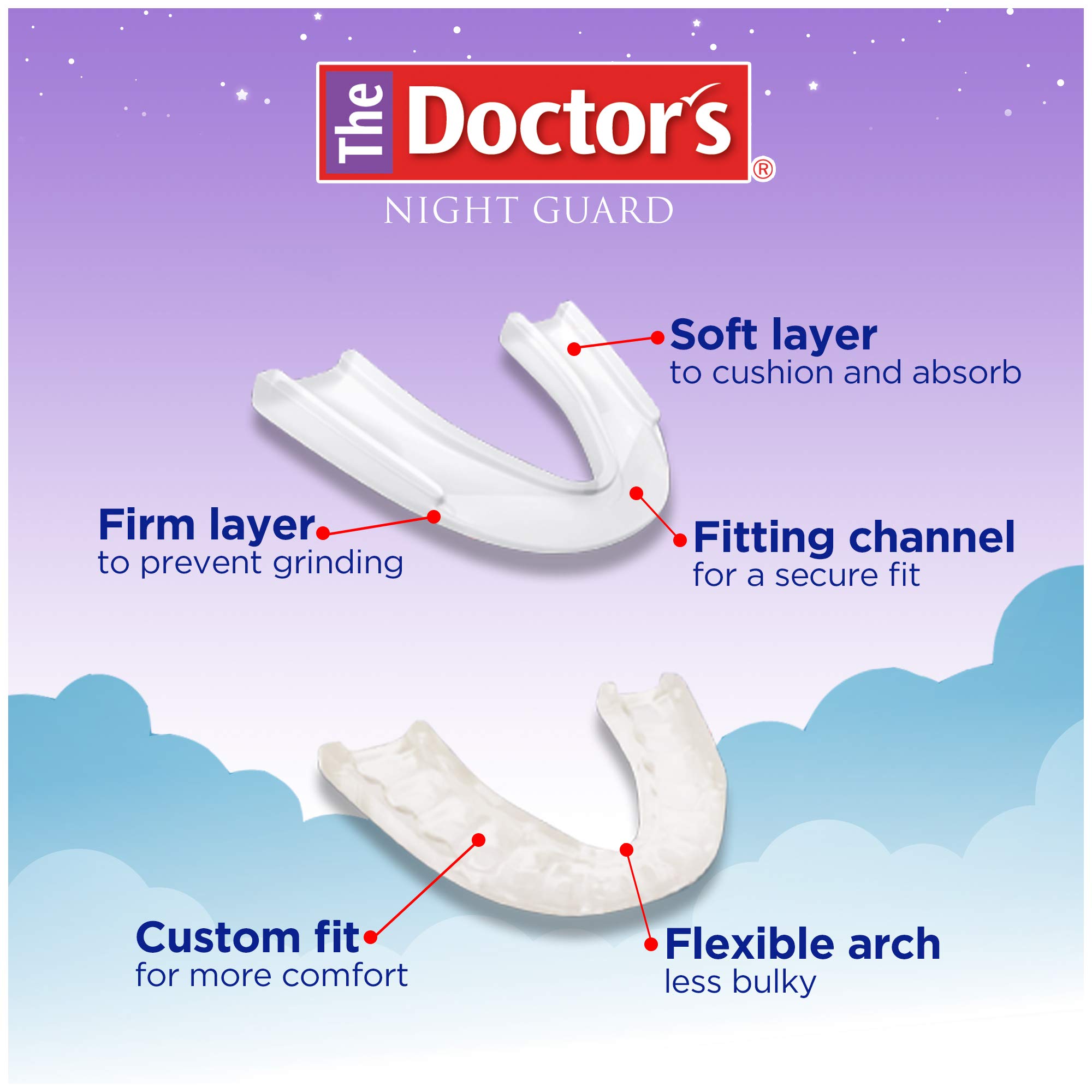 The Doctor's NightGuard Advanced Comfort and Fresh Guard Soak Crystals Pack