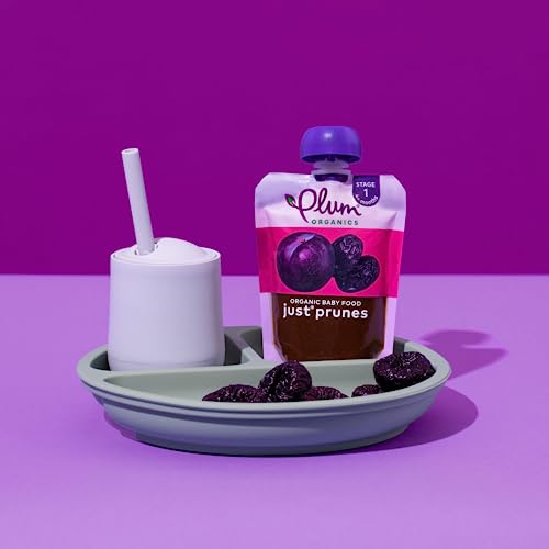 Plum Organics Just Prunes, 3.5 Oz (1 Pack) Packaging May Vary