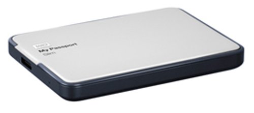 WD My Passport Slim 2TB Portable Metal External Hard Drive USB 3.0 with Auto Backup
