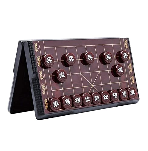 FBITE Chess Set Chess Board Game Chinese Chess Magnet Magnetic Portable Folding Board Gift Idea Products International Chess