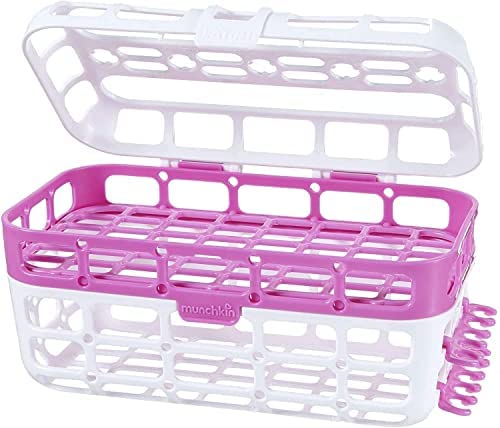 Munchkin High Capacity Dishwasher Basket, Colors May Vary