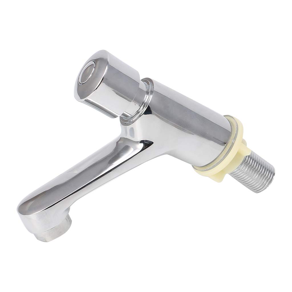 Auto Self Closing Water Saving Tap Bathroom Basin Cold Faucet Delay Push Button Faucet Faucet Water Filter Faucet Water Filter for Kitchen Sink Faucet Water Filter Replacement Faucet Water Filter