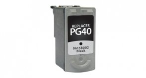 Clover Remanufactured Ink Cartridge Replacement for Canon PG-40 (0615B002) | Black
