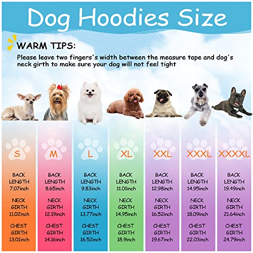 Christmas Pet Clothes with Hat,Soft Fleece Warm Hoodie Sweater Elastic,Suitable for Clothes Outfit for Puppy Small Dogs Cats(Grey,XXXX-Large)