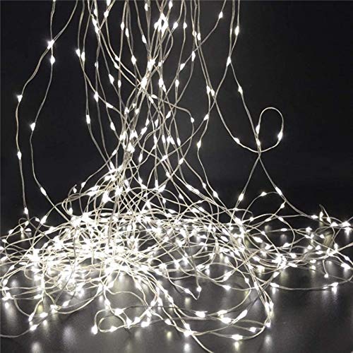 Fairy String Lights, Light Fixture Curtain String Ligh Christmas Light String Decorative Lamp, 8 Modes for Home Garden