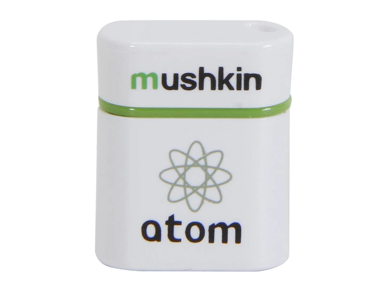 Mushkin 128GB Atom USB 3.0 Flash Drive - White/Green